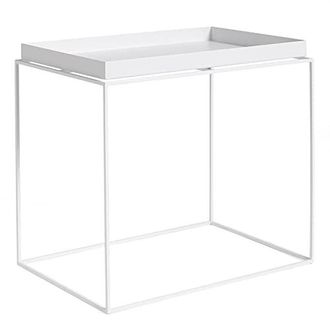 HAY Beistelltisch, Stahl, weiß, 54 cm, 102505-1509000