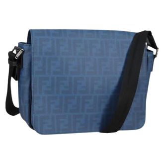 Fendi Pre-owned Cuir sacs-fendi - Femme - Pre-owned - Bleu - Taille: ONE Size