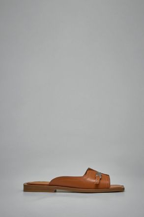 Ganni Butterfly Flat Sandal Crinkle Oleatex