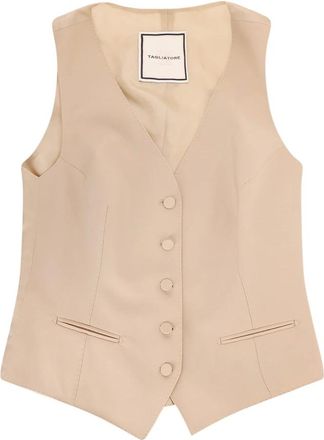 Tagliatore Femme, Vestes, Beige, Taille: 40 FR Wool Vest