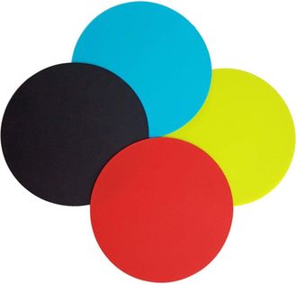 Cabilock 4stücke Flaschenöffner Pad Rutschfestes Gadget Lebensmittelechtem Für Zuhause Restaurant Und Teestube Schwarz