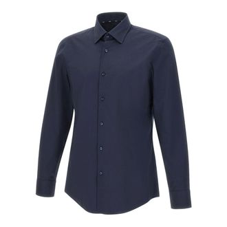 HUGO BOSS Homme, Chemises, Bleu, Taille: 2XL Chemise H-Hank