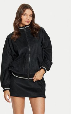 Guess Sweatshirt V5RQ04 KCJY2 Schwarz Regular Fit