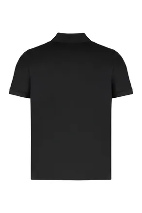Paul & Shark Mens Cotton Piqu&eacute; Polo Shirt Black T-shirts And Polos