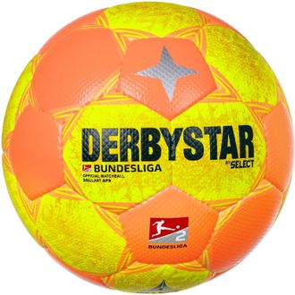 DERBYSTAR 2. Bundesliga Brillant APS High Visible v21 Spielball Mehrfarbig 5