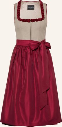 Kinga Mathe Kinga Mathe Dirndl Amadora Mit Leinen beige