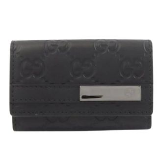 Gucci Porte-cl&eacute;s Pre-owned - Femme - Pre-owned - Noir - Taille: ONE Size