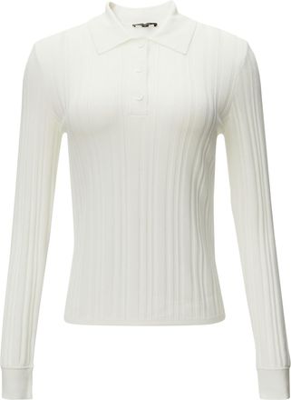 Comma Pullover mit Polokragen