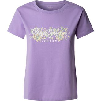 Pepe Jeans London Damen AVA T-Shirt, Violett (lila), XL
