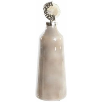 DKD Home Decor Tibor Aluminiumglas 14x14x44 Aluminiumglas rosa Glasmaterial mehrfarbige Farbfamilie Vasen Details