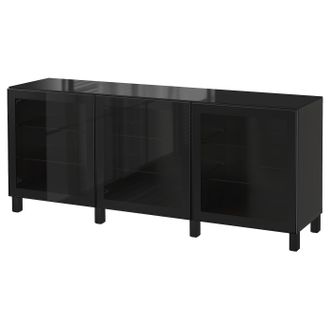 IKEA BEST&Aring; Aufbewahrung mit T&uuml;ren
