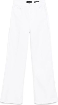 7 For All Mankind Bootcut Jeans - Weiß
