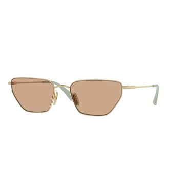 Vogue Eyewear Unregelm&auml;&szlig;iger Metallrahmen Sonnenbrille - - Accessories - Damen - Gelb - 56 MM