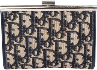 Dior Portemonnaie - Christian Dior Trotter Monogram Coin Wallet - Gr. unisize - in Schwarz - f&uuml;r Damen