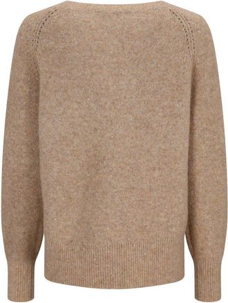 Hajo Rundhalspullover Pullover mit Raglan&auml;rmeln