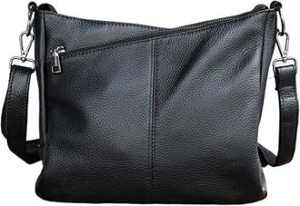 Generic 2025 Sac à bandoulière convertible en cuir de vache souple véritable pour femme - Sac spacieux et sans effort de qualité pour les trajets quotidiens, 