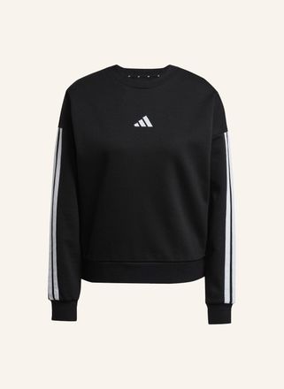 adidas Essentials 3-Streifen Sweatshirt schwarz