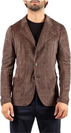 Emporio Armani Homme, Vestes, Brun, Taille: L Giacca