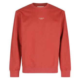 Dr&ocirc;le de Monsieur Homme, Sweatshirts et sweats &agrave; capuche, Rouge, Taille: S Le SweaT-shirt Slogan Classique
