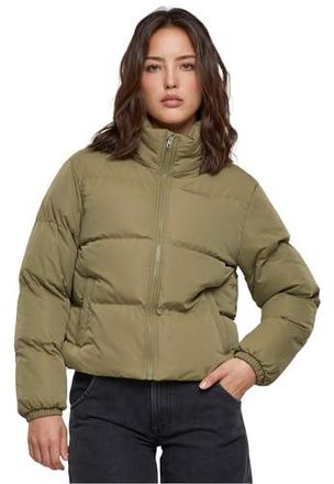 Urban Classics Doudoune Courte Femme Veste dhiver olive S 100% Polyester