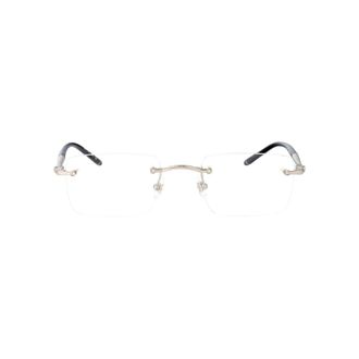 Montblanc Montblanc - Monture Optique Mb0444O - Homme - Accessoires - Gris - Taille: 54 MM