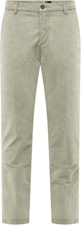 Bomboogie Homme, Pantalons, Vert, Taille: W34 Pantalon chino slim en velours extensible