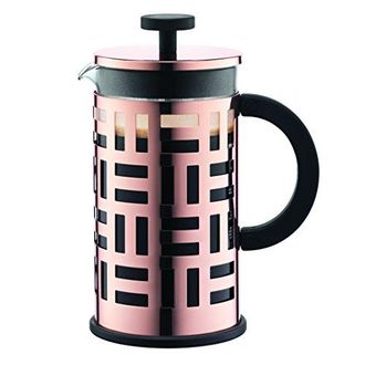 Bodum 11195-18 Eileen Cafetière à Piston avec 8 Tasses Verre Cuivre 1,0 L