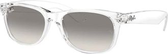 Ray-Ban unisex, Accessoires, Gris, Taille: 55 MM New Wayfarer Lunettes de soleil