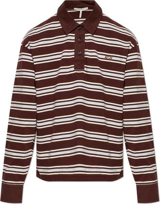 Rag & Bone Femme, Tops, Brun, Taille: 36 FR Polo Chemises