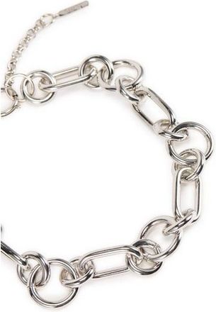 Justine Clenquet Collier choker Troy &agrave; maillons ronds et ovales