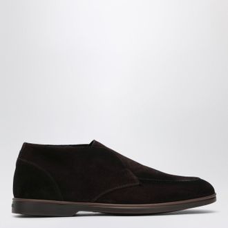 Doucal's Schn&uuml;rfreie Desert-Boots aus braunem Wildleder