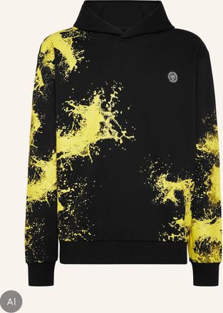 Plein Sport Plein Sport Kapuzen-Sweatshirt Splash schwarz