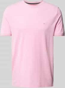 Fynch-Hatton T-Shirt mit Label-Stitching