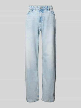 Review Straight Leg Jeans aus reiner Baumwolle