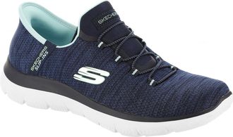 Skechers Summits Diamond Dream-Sneaker f&uuml;r Damen, blau, 9 UK Wide