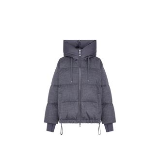 Duno Heka Oversize Short Down Jacket - - Jackets - Damen - Grau - S