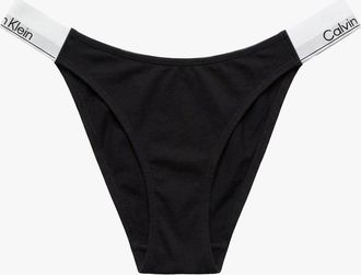 Calvin Klein Culotte &agrave; logo en coton m&eacute;lang&eacute;
