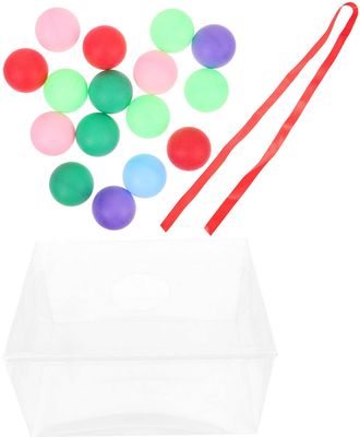 NUOBESTY 2 Sets Pingpong-ballspiel-Requisiten - Twerk Pong Strap Shake Box Partyspiele für Erwachsene für Partys Und Veranstaltungen