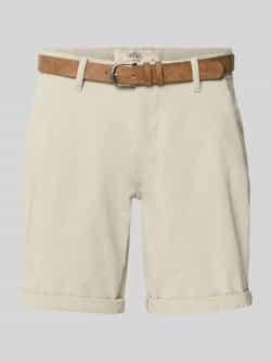 Redefined Rebel Bermudas mit G&uuml;rtel und Eingrifftaschen Modell NEBRASKA