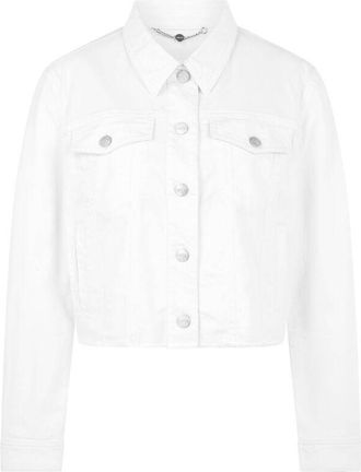 Marc Cain Damen Jeansjacke aus Baumwoll-Mix