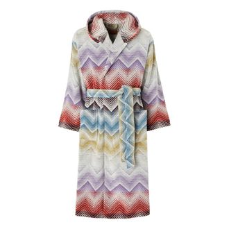 Missoni Home Marea Kapuzenbademantel - - Nightwear & Lounge - Herren - Mehrfarbig - L