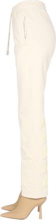 Off-white Rubber Arrow Cotton Jogging Pants - White