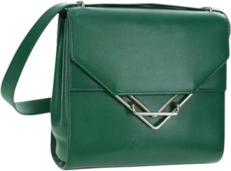 Bottega Veneta Sac bandouli&egrave;re vintage doccasion - Femme - Pre-owned - Vert - Taille: ONE Size