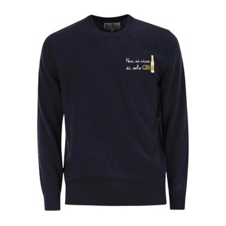 MC2 Saint Barth Herren, Strickwaren, Blau, ONE SIZEGr&ouml;&szlig;e