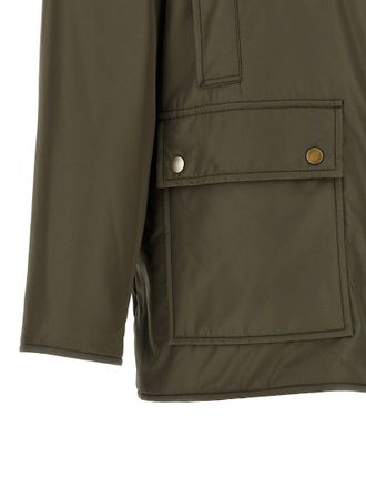 Maison Margiela Shearling Collar Parka - Olive Green