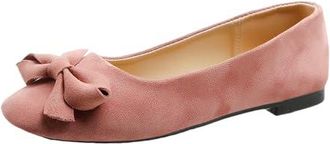 Generic Ballerines pour femme - Chaussures plates confortables - Ballerines à talon épais - Chaussures pour femme - Bout rond fermé - Chaussures uniques pour 