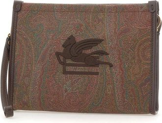 Etro Femme, Sacs, Brun, Taille: ONE Size Pochette Arnica Medium