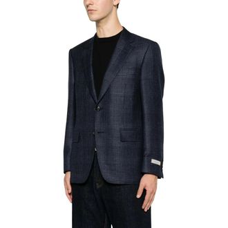 Canali Homme, Vestes, Bleu, Taille: XL Veste