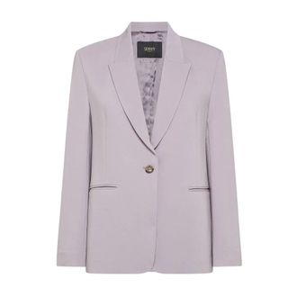 Seventy Einreihiger Cady-Blazer - - Jackets - Damen - Rosa - M