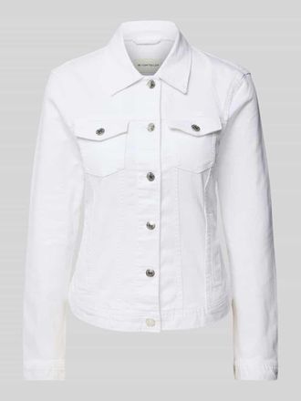 Tom Tailor Regular Fit Jeansjacke aus Baumwoll-Mix